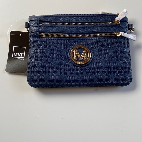 Bags | Mfk Collection Meline Signature Crossbody Wristlets By Mia K ...